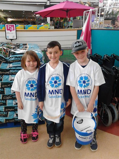 Georgina McGhie is fundraising for MND Scotland