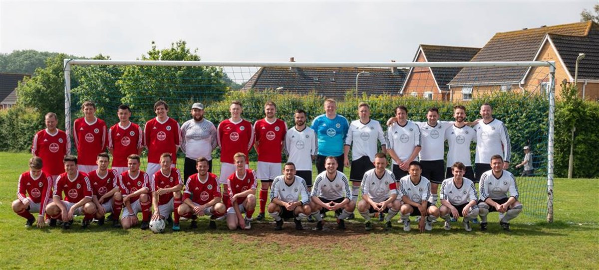 Whiteley Football Club is fundraising for Huntington's Disease Association