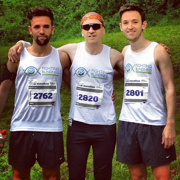Richard Hamill is fundraising for Retina UK