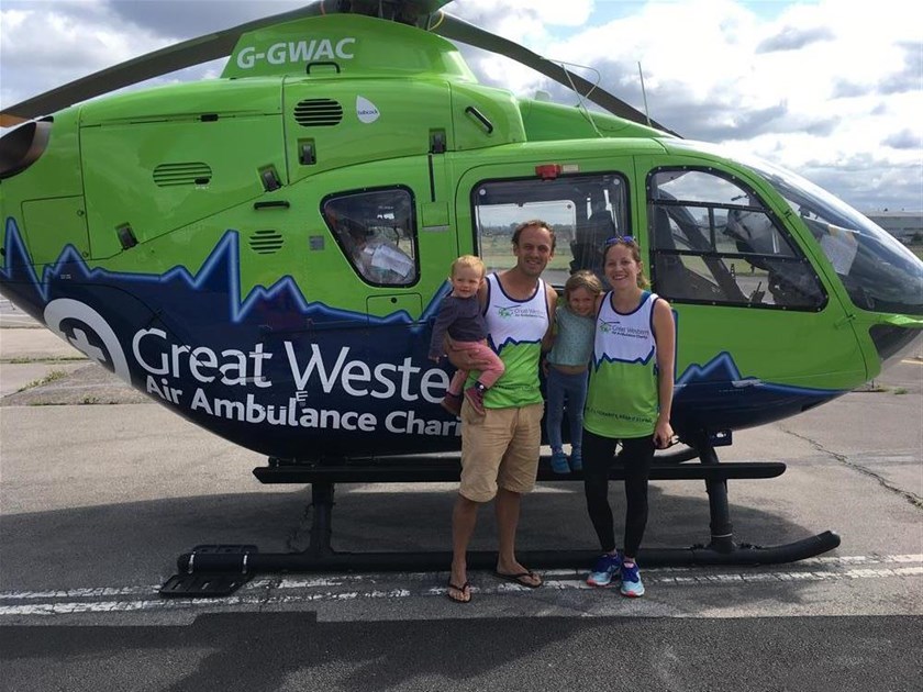 Andrew Lockyer is fundraising for Great Western Air Ambulance Charity