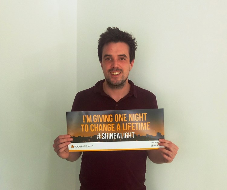 David Logue is fundraising for Focus Ireland