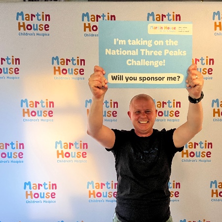 Adrian Rees is fundraising for Martin House Hospice for Children and ...