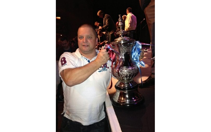 Andrew Atwell is fundraising for Cancer Research UK’s Bobby Moore Fund