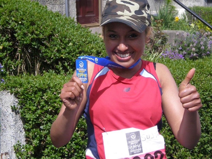 Suja George is fundraising for Concern Worldwide, Northern Ireland