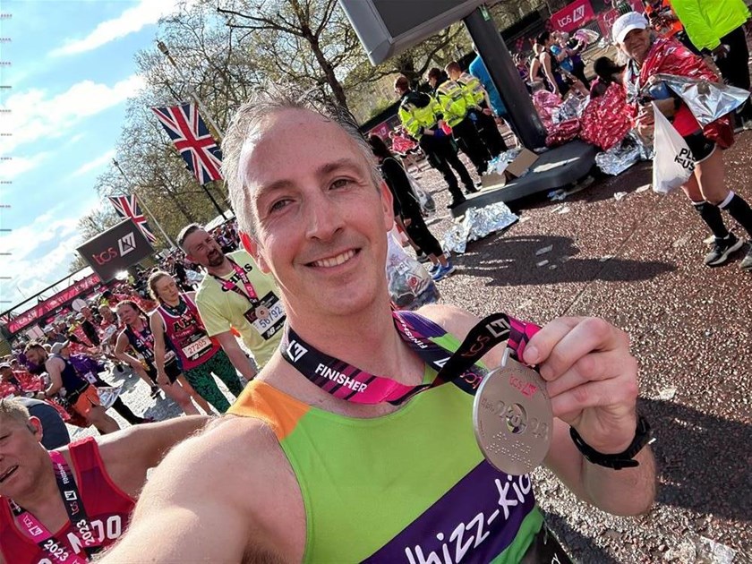 Stuart Leslie is fundraising for Whizz Kidz