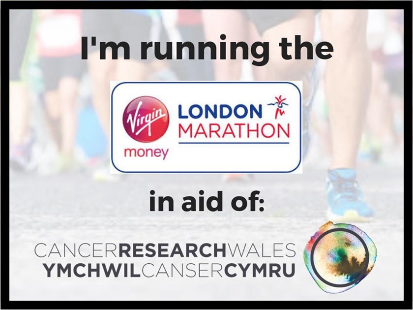 Llyr Thomas is fundraising for Cancer Research Wales