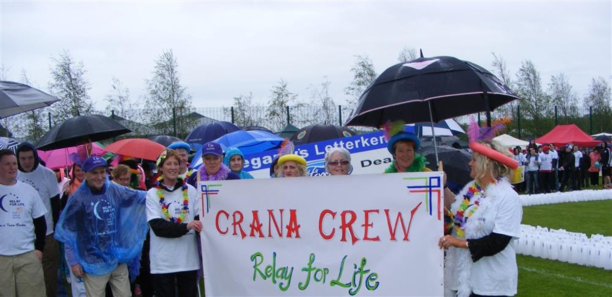 The Crana Crew is fundraising for Irish Cancer Society