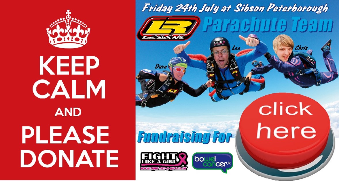 LEE Rudd is fundraising for Bowel Cancer UK