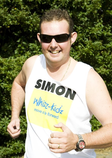 Simon Welch is fundraising for Whizz Kidz