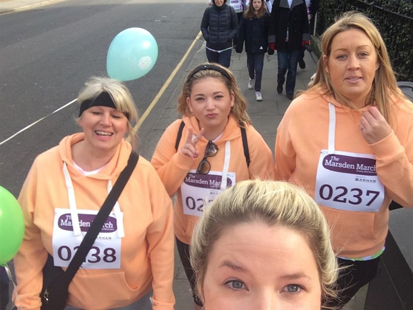 Stephanie Armfield is fundraising for The Royal Marsden Cancer Charity