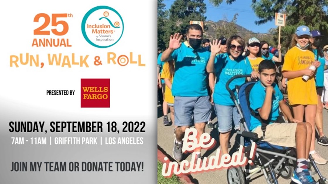 Doug Olear is fundraising for Inclusion Matters by Shane's Inspiration