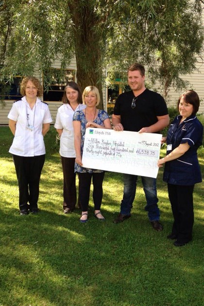 Simon Avery is fundraising for Milton Keynes Hospital Charity
