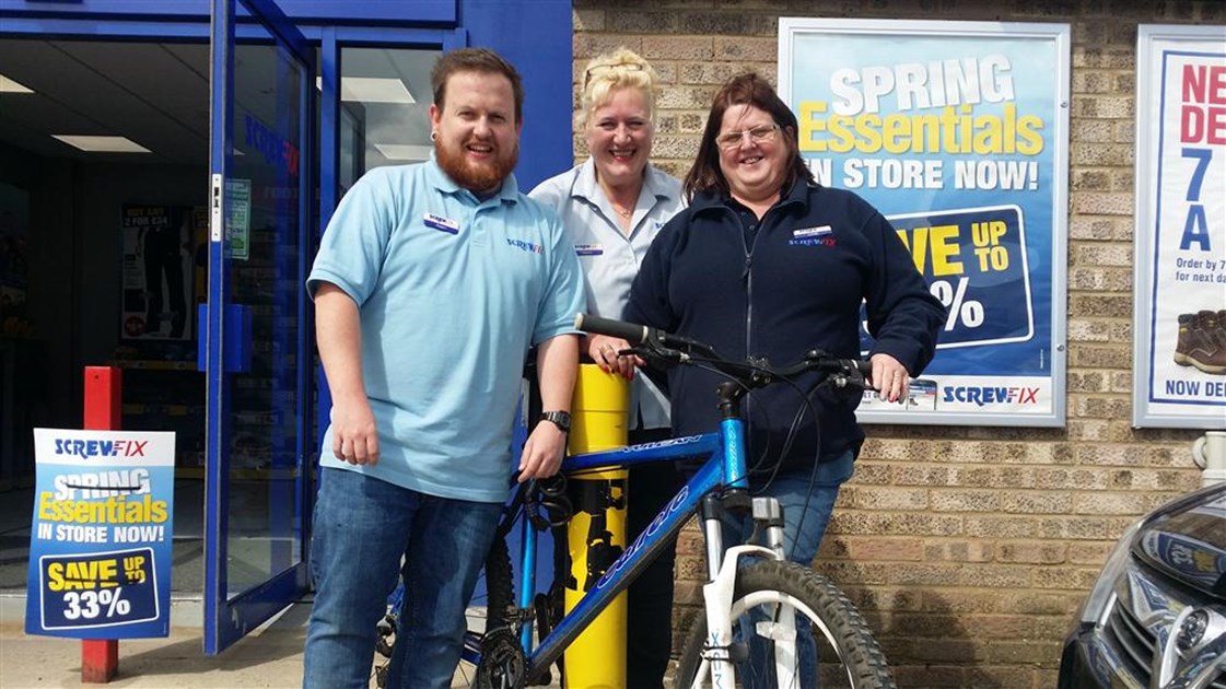 Witney Trade Counter is fundraising for The Screwfix Foundation