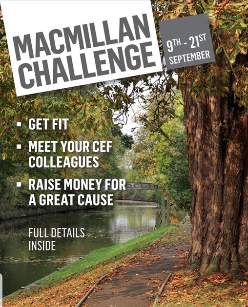 Craig Ambrose is fundraising for Macmillan Cancer Support
