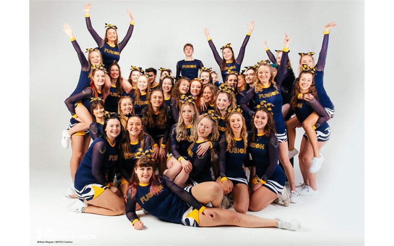 Fusion Cheerleading is fundraising for NHS Charities Together