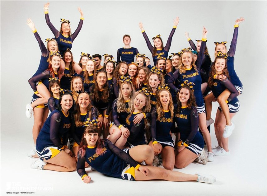 Fusion Cheerleading is fundraising for NHS Charities Together