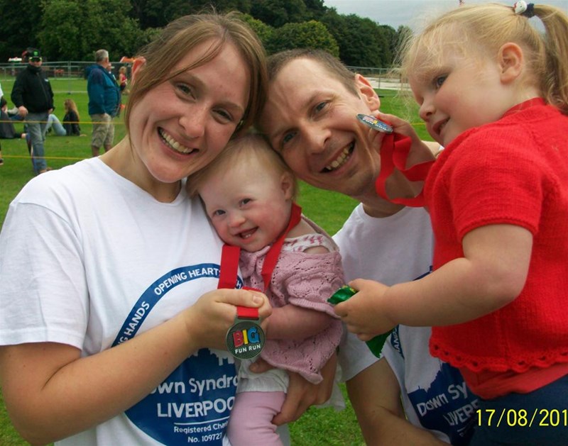 Victoria Wright is fundraising for Down Syndrome Liverpool