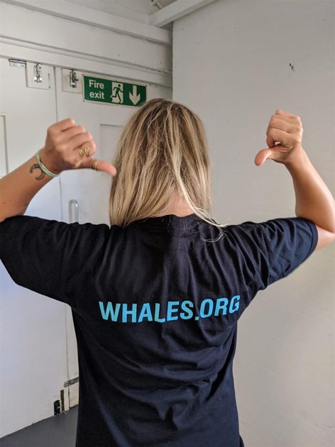 Hannah Elms Is Fundraising For Whale And Dolphin Conservation