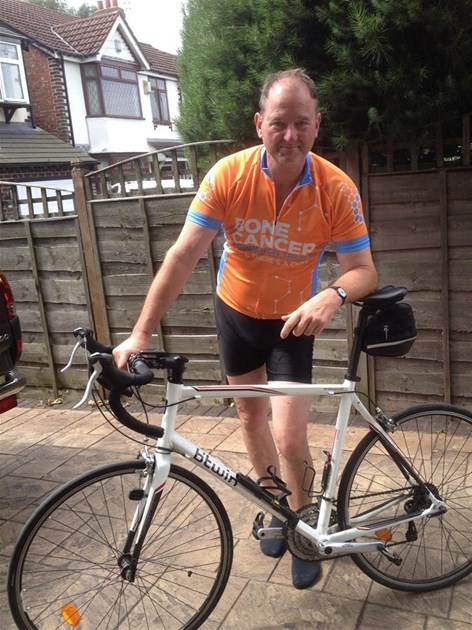 Richard Booth is fundraising for Bone Cancer Research Trust