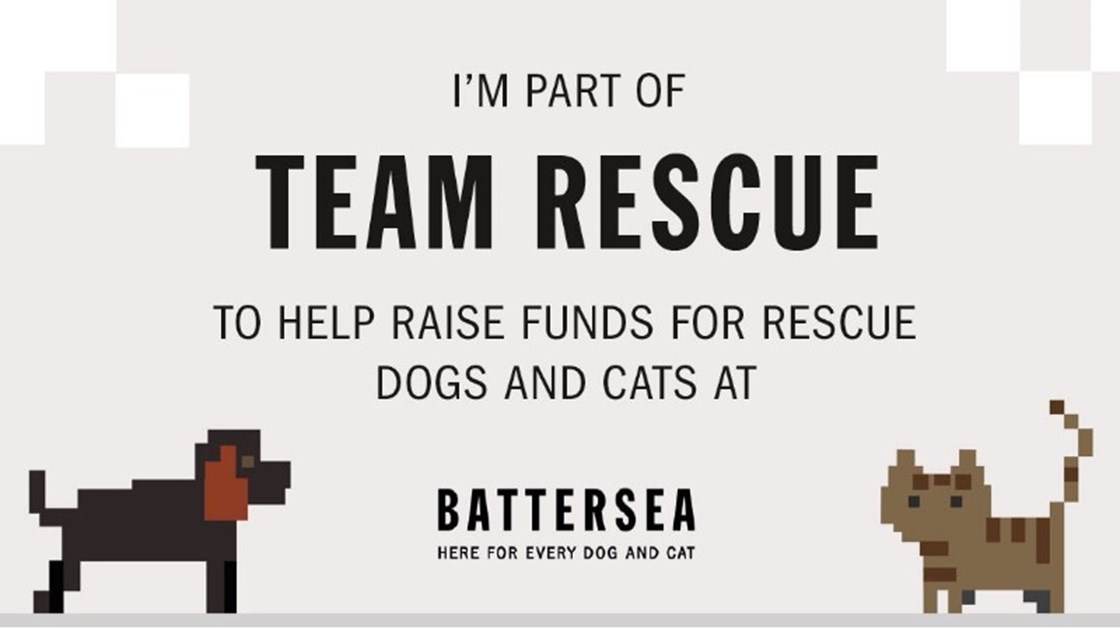 Adam Byford is fundraising for Battersea