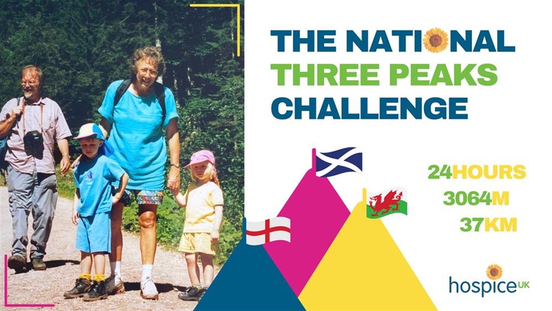 Miranda and Nick Rupp is fundraising for Hospice UK