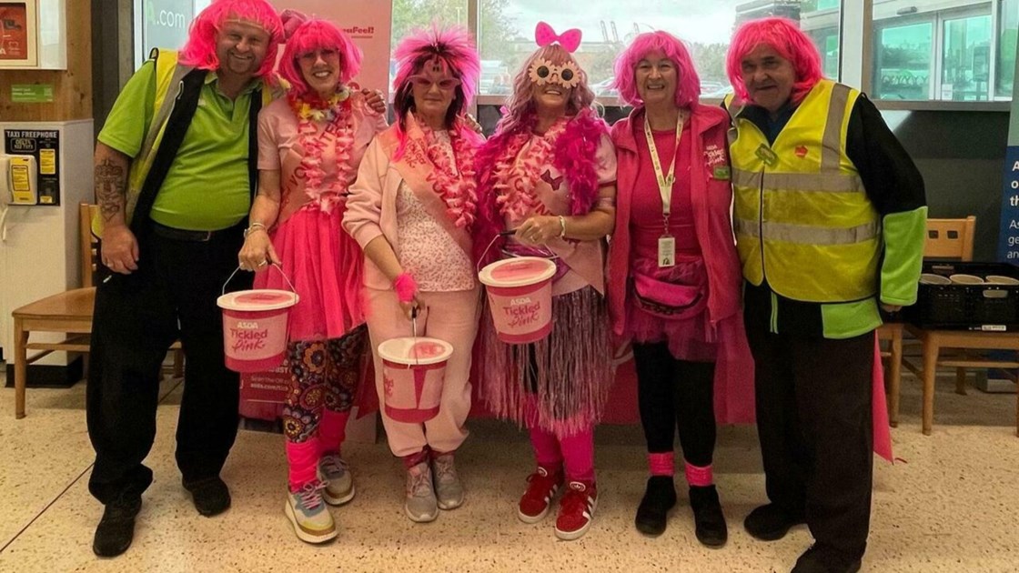 Asda Bootle is fundraising for Tickled Pink - Breast Cancer Now and ...