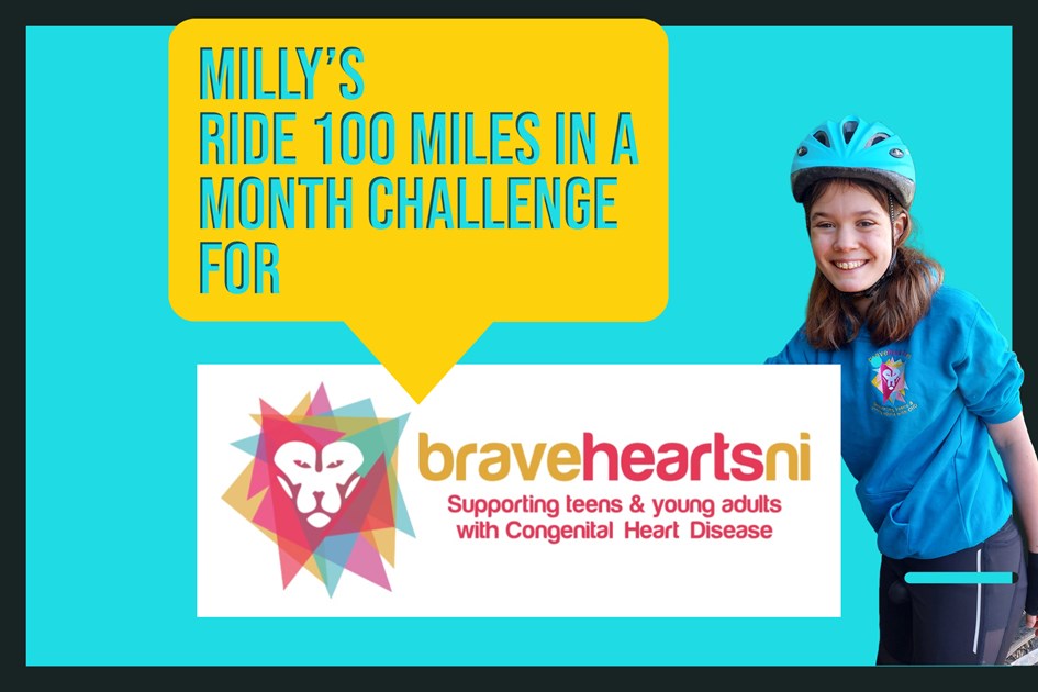 Milly Newton is fundraising for BraveheartsNi