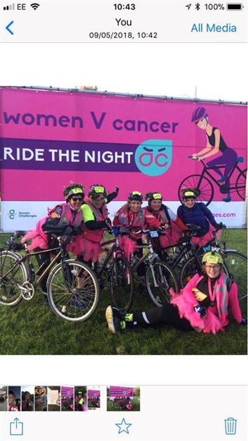 Jennifer Wellings is fundraising for Women V Cancer - RIDE THE NIGHT