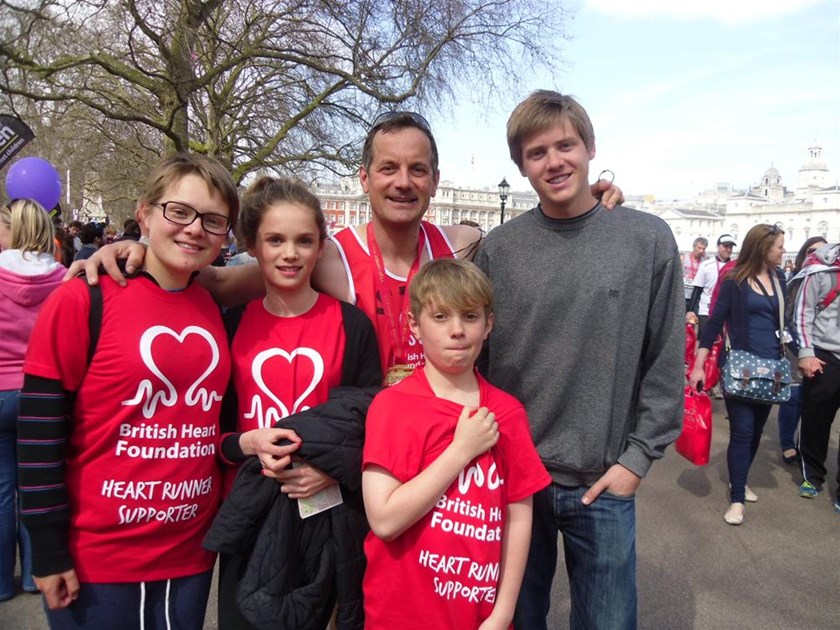 Stuart Stanley is fundraising for British Heart Foundation
