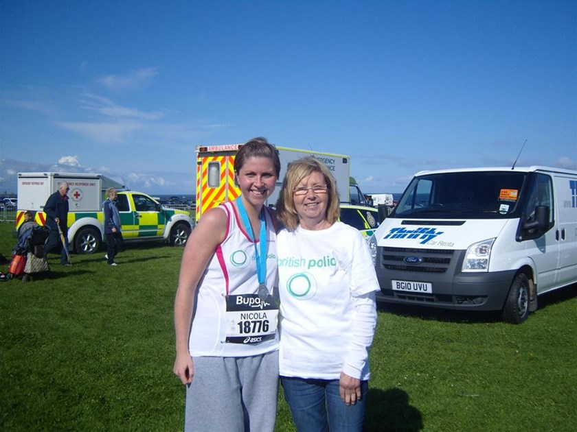 Nicola Hardy is fundraising for British Polio Fellowship