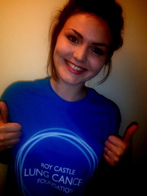 Holly Bassett Is Fundraising For Roy Castle Lung Cancer Foundation