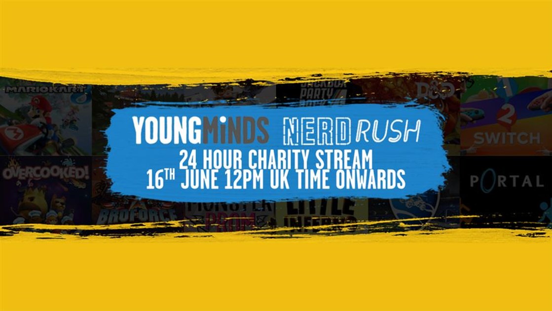 Nerd Rush is fundraising for Young Minds Trust