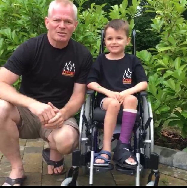 Steven Edney is fundraising for Brittle Bone Society (BBS)