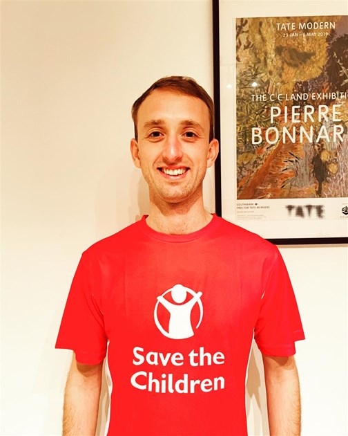 Sam Ludlow is fundraising for Save the Children
