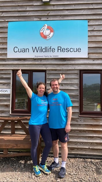 Mark and Ceri Wilson is fundraising for Cuan Wildlife Rescue Mark and Ceri Wilson is fundraising for Cuan Wildlife Rescue