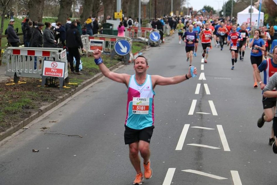 Chris Withers is fundraising for Dementia UK