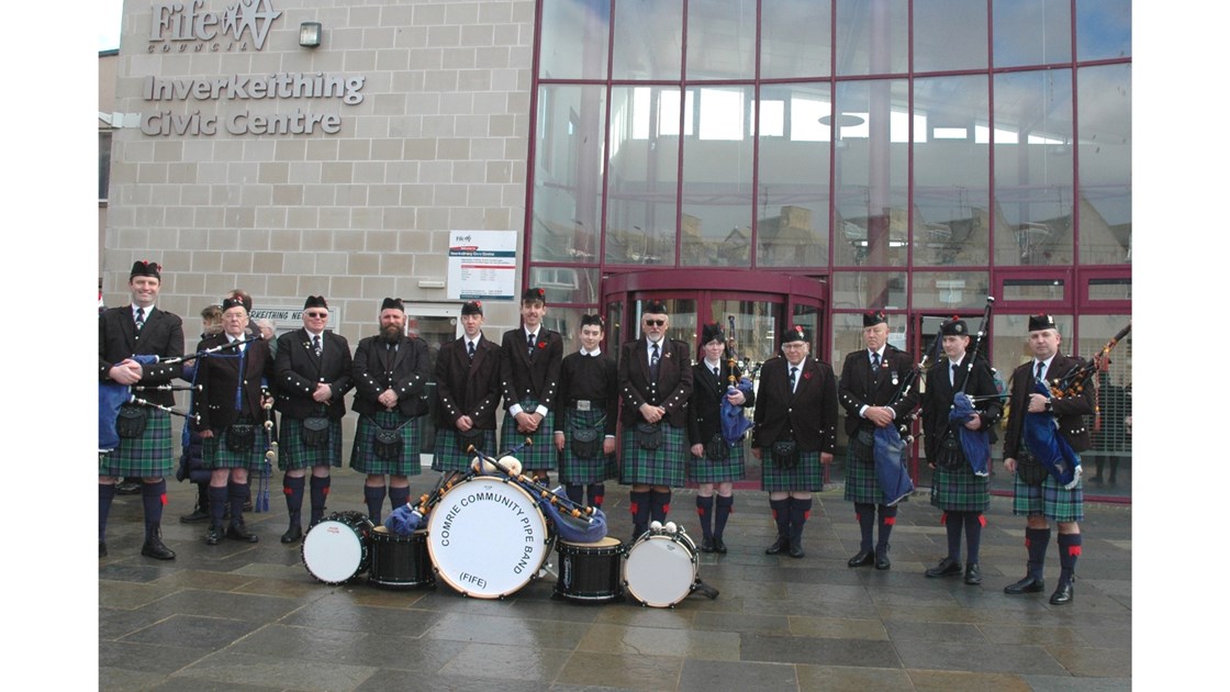Bill Davidson is fundraising for Comrie Community Pipe Band (Fife)