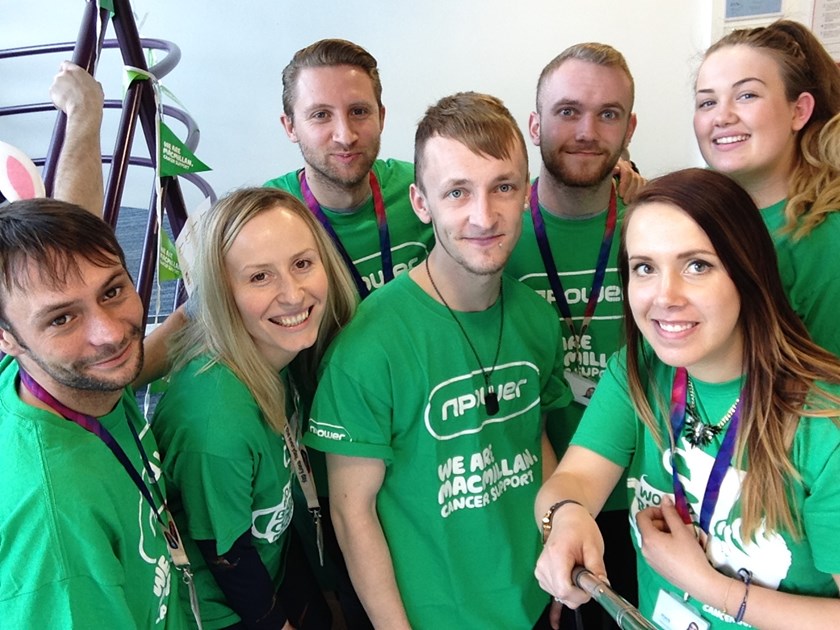 npower HOPE Team Worcester is fundraising for Macmillan Cancer Support
