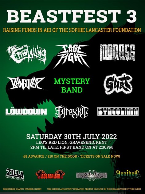 Stuart Jessop is fundraising for The Sophie Lancaster Foundation