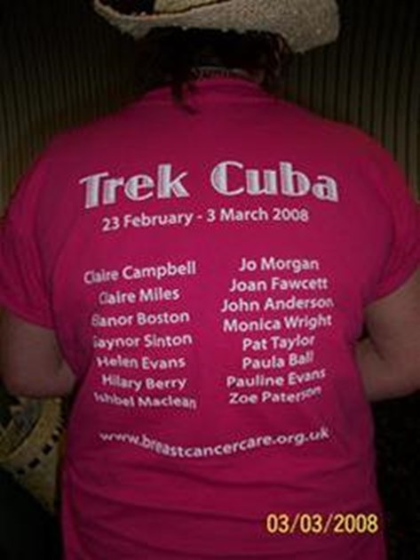 Paula Ball is fundraising for Breast Cancer Care