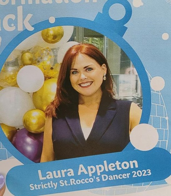 laura appleton is fundraising for St Rocco's Hospice