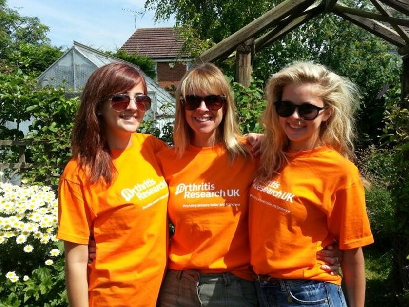 Emily And April Willis Is Fundraising For Versus Arthritis