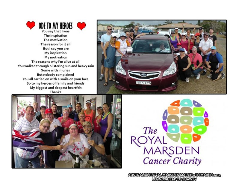 Elisa Penn is fundraising for The Royal Marsden Cancer Charity