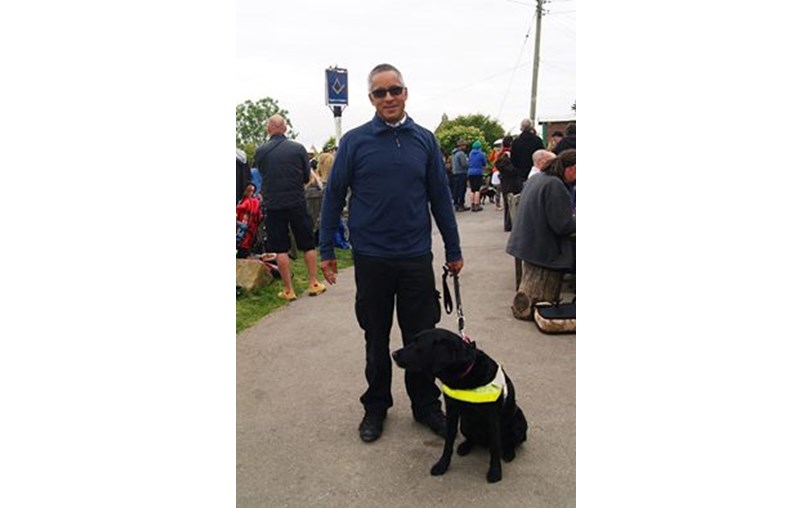 Mark Critchlow is fundraising for Guide Dogs