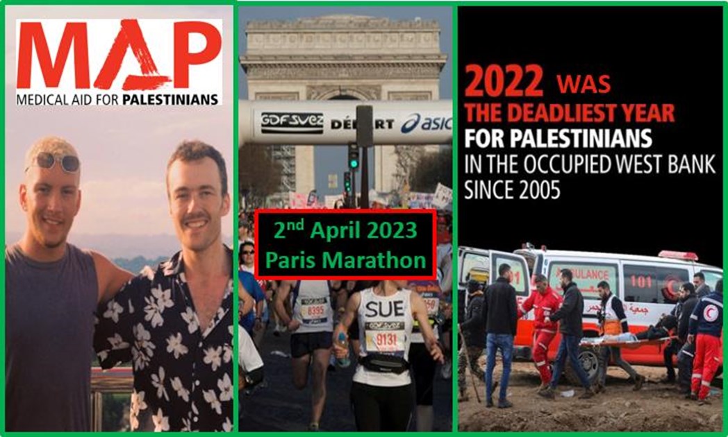 Dyfan and Elgan Roberts is fundraising for Medical Aid for Palestinians