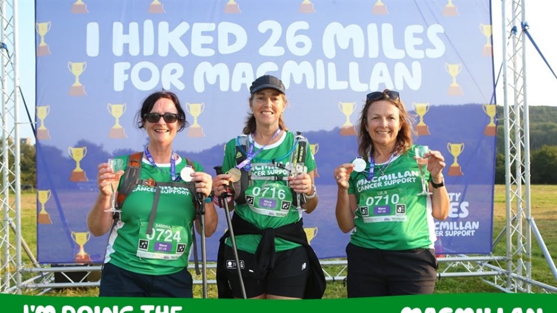Liz Benison is fundraising for Macmillan Cancer Support