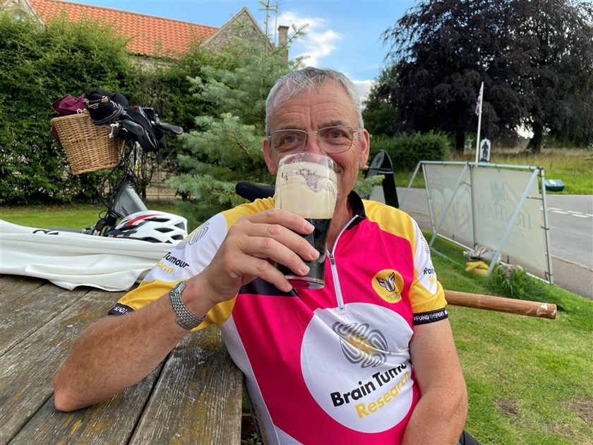 Nigel Earth is fundraising for Brain Tumour Research