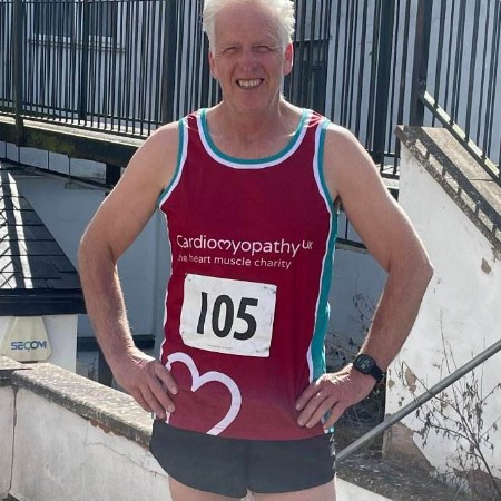 Mark Paviour is fundraising for Cardiomyopathy UK
