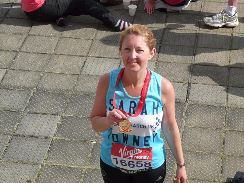 Sarah Downey is fundraising for The Royal Marsden Cancer Charity