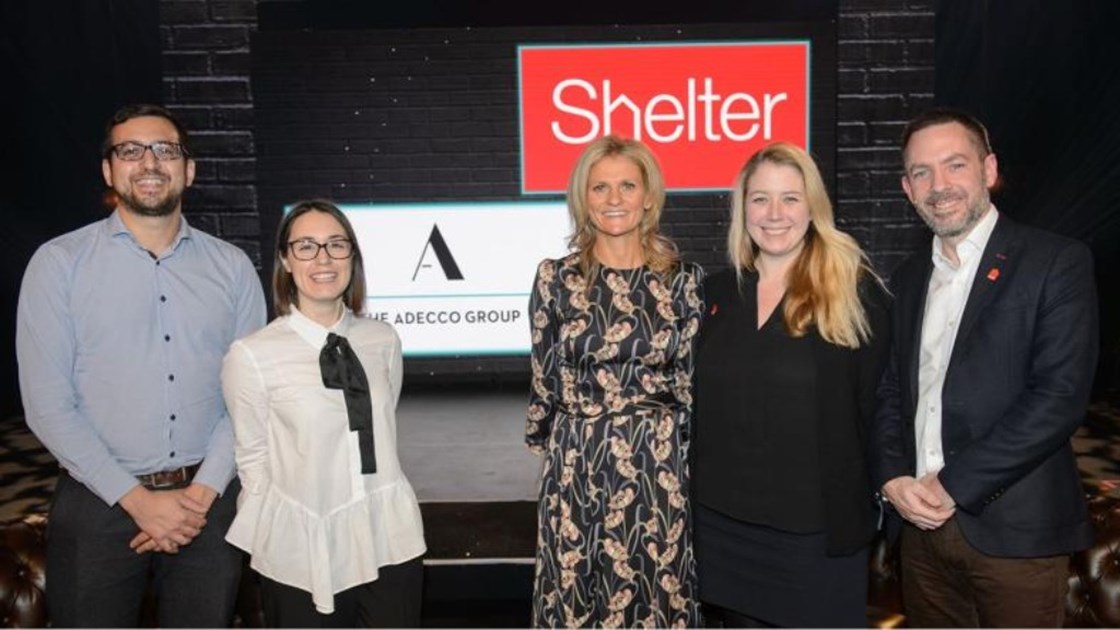 Adecco@LBA2 Doncaster is fundraising for Shelter